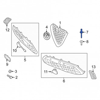 Alfa Romeo Grille Brackets & Hardware | Clips, Brackets — CARiD.com