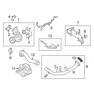 Alfa Romeo Giulia Turbo & Supercharger Lines, Hoses, Fittings — CARiD.com