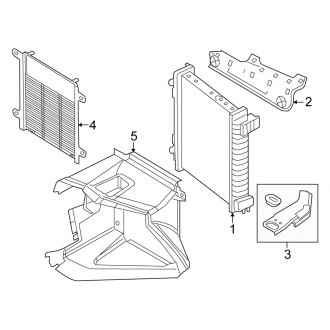 2021 Alfa Romeo Stelvio OEM Engine Cooling Parts - Radiators | CARiD.com