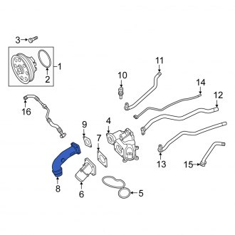 Alfa Romeo Stelvio OEM Engine Cooling Parts | Radiators, Fans — CARiD.com