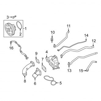 2018 Alfa Romeo Stelvio OEM Engine Cooling Parts - Radiators | CARiD