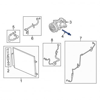 Alfa Romeo Giulia OEM A/C & Heating Parts | Systems, Compressors ...