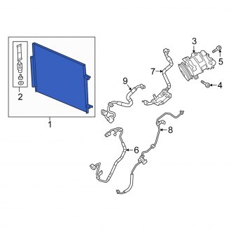 Alfa Romeo Giulia OEM A/C & Heating Parts | Systems, Compressors ...