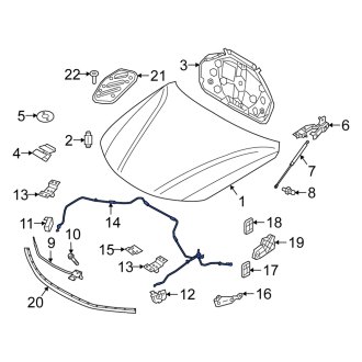 Alfa Romeo Hood Release Cables & Handles — CARiD.com