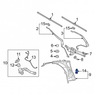 Alfa Romeo Windshield Washer Pumps & Parts | Connectors, Relays — CARID.com