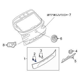 Alfa Romeo Stelvio OEM Trunks & Parts | Lids, Rear Panels — CARiD.com