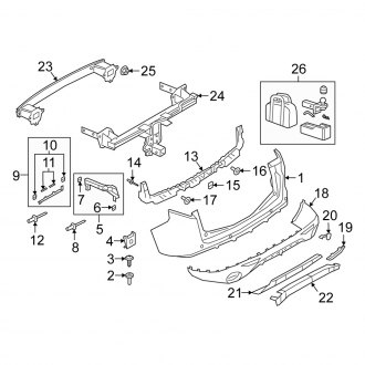 2019 Alfa Romeo Stelvio OEM Bumpers - Front & Rear | CARiD