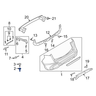 Alfa Romeo Grille Brackets & Hardware | Clips, Brackets — CARiD.com