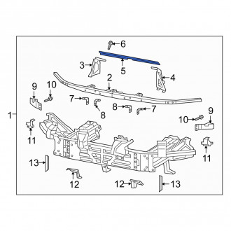 Alfa Romeo OEM Header Panels & Parts | Support Bars, Panels — CARiD.com