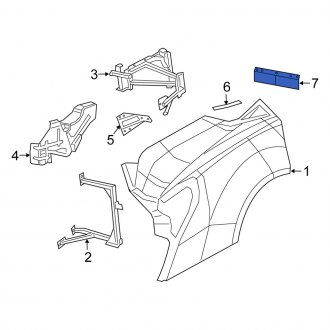 Alfa Romeo Replacement Fender Moldings & Trim — CARiD.com