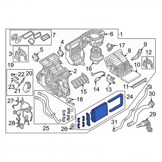 Alfa Romeo Tonale HVAC Heater Cores | Seals, Clamps, Boxes — CARiD.com