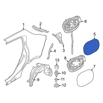 Alfa Romeo Replacement Fuel Doors & Parts — CARiD.com