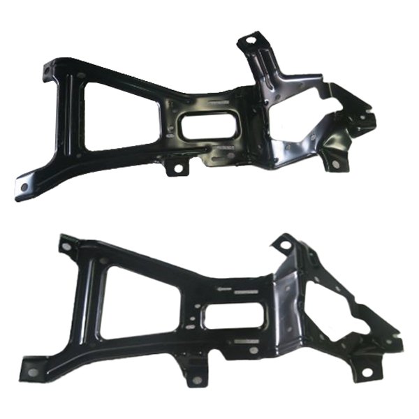 Alzare® CH1061106 - Front Driver and Passenger Side Bumper Bracket Set ...