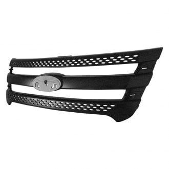 2015 Ford Explorer Custom Grilles - Billet, Mesh, LED, Chrome, Black