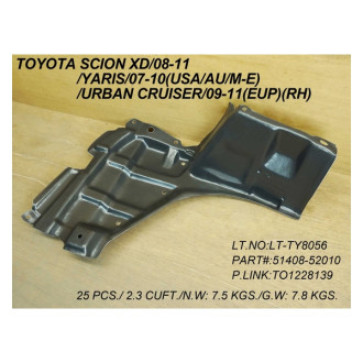 Toyota Yaris Underbody Covers - Splash Shields | CARiD