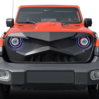 Jeep Custom Grilles - Billet, Mesh, CNC, LED, Chrome, Black