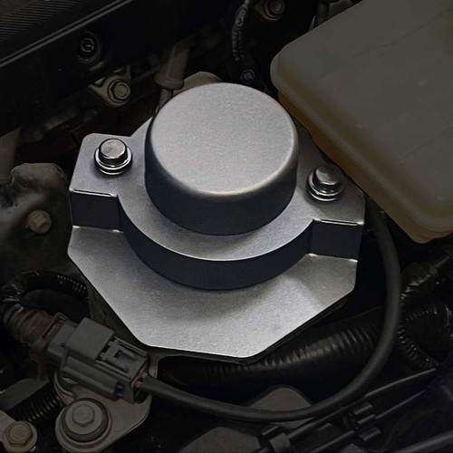 American Car Craft® 053138 - Textured Black Vacuum Pump Actuator Cover ...