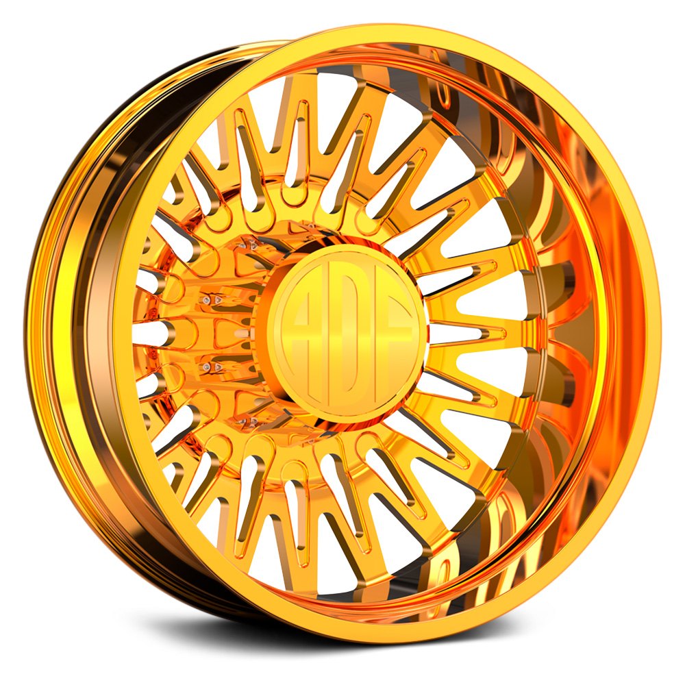 AMERICAN DESIGN FACTORY® BOBTAIL DUALLY Wheels - 24K Gold Rims