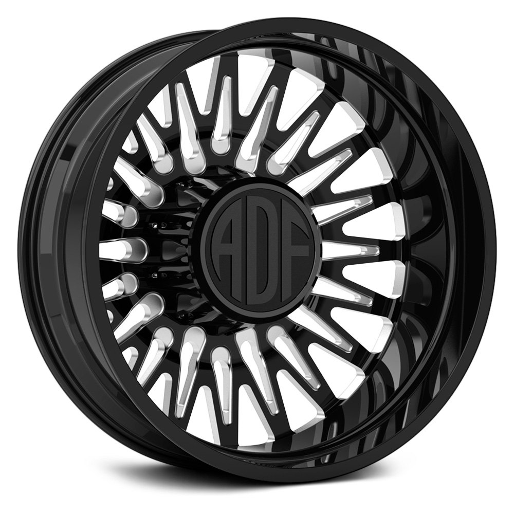 AMERICAN DESIGN FACTORY® BOBTAIL DUALLY Wheels - Gloss Black with ...