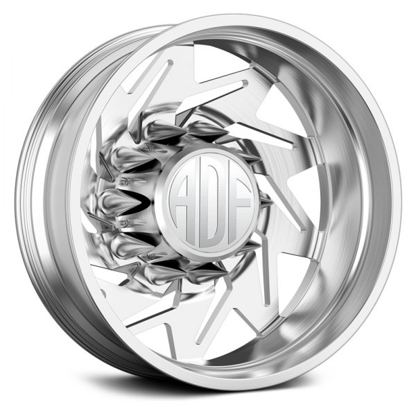 AMERICAN DESIGN FACTORY® FLEX DUALLY Wheels - Brushed Rims