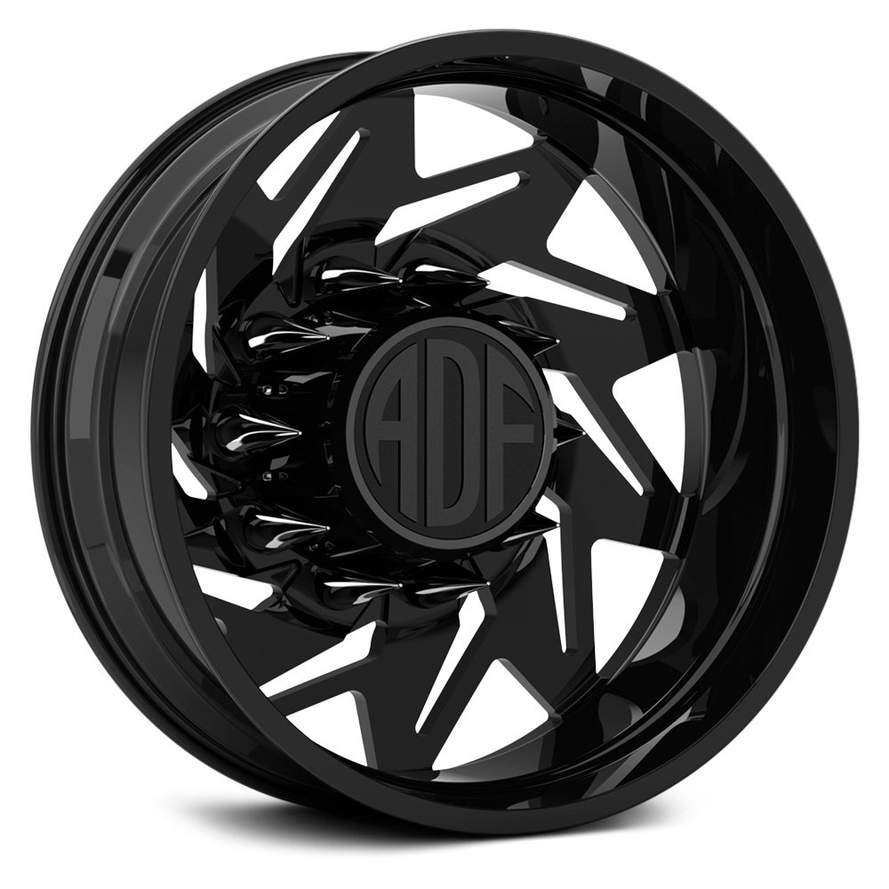 AMERICAN DESIGN FACTORY® FLEX DUALLY Wheels - Gloss Black Rims