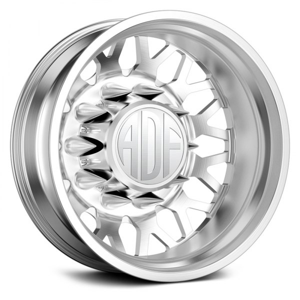 AMERICAN DESIGN FACTORY® HOT SHOT DUALLY Wheels - Brushed Rims