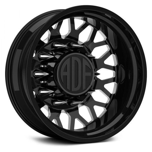 AMERICAN DESIGN FACTORY® HOT SHOT DUALLY Wheels - Gloss Black with ...