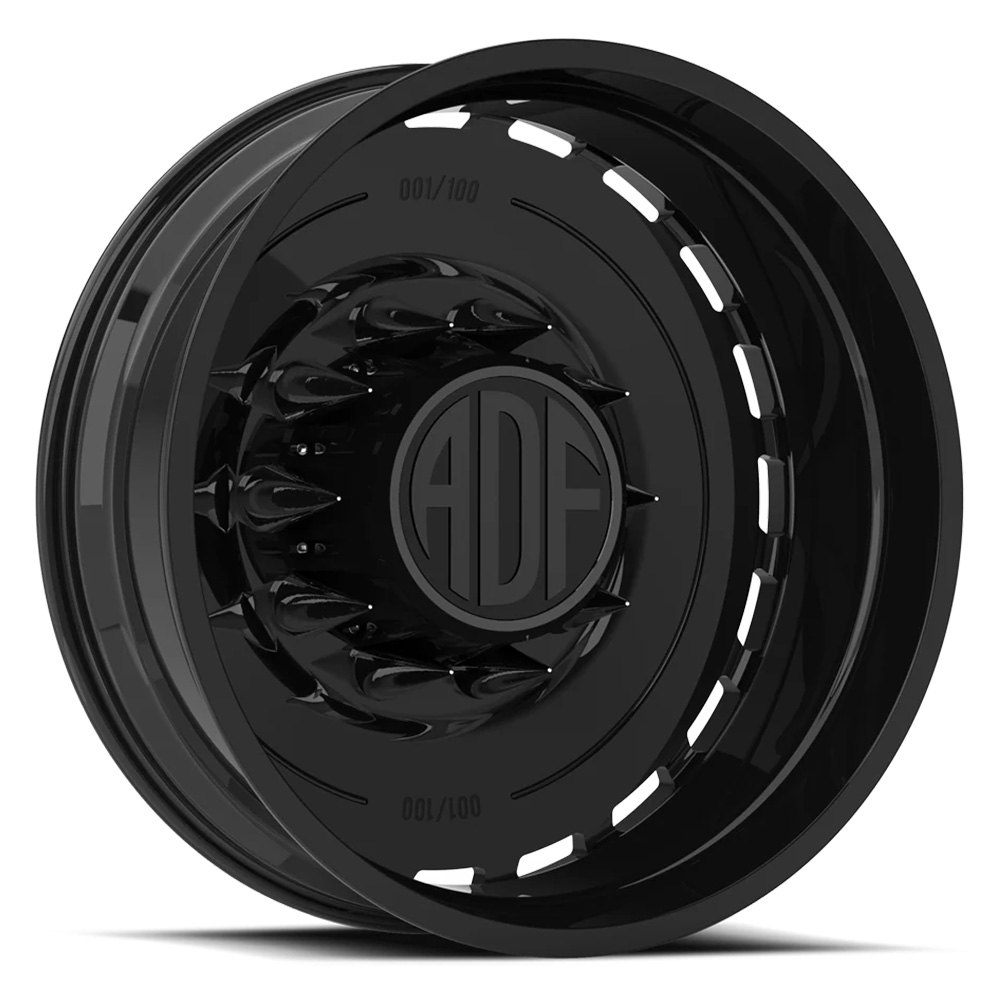 AMERICAN DESIGN FACTORY® LTD BIG RIG DUALLY Wheels - Gloss Black Rims