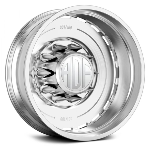 AMERICAN DESIGN FACTORY® LTD DUALLY Wheels - Brushed Rims