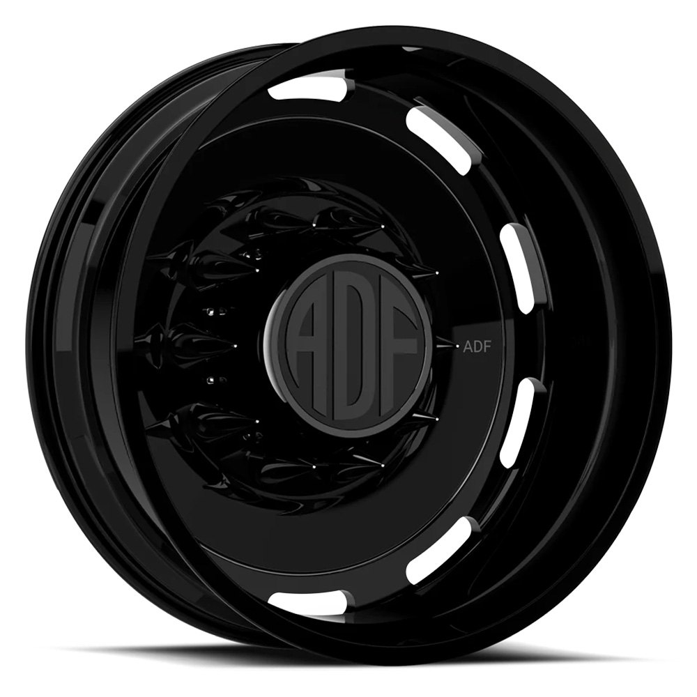 AMERICAN DESIGN FACTORY® OPTIMUS DUALLY Wheels - Gloss Black Rims
