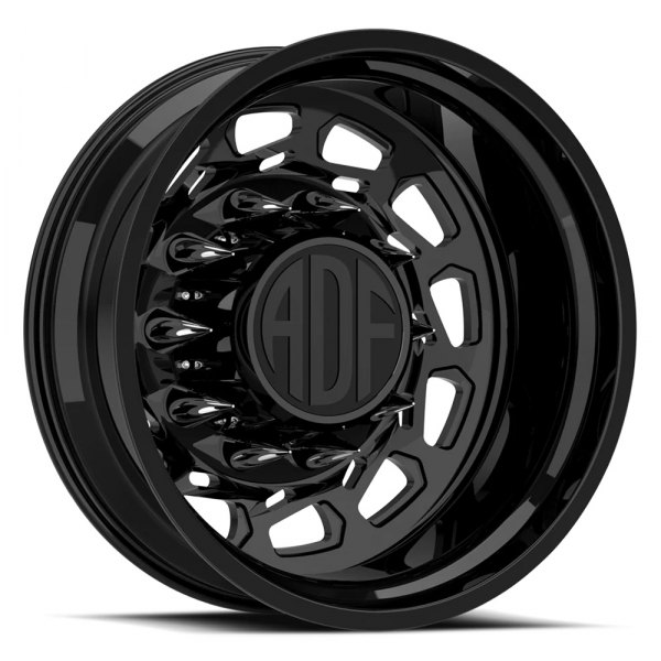 AMERICAN DESIGN FACTORY® PAYLOAD BIG RIG DUALLY Wheels - Gloss Black Rims