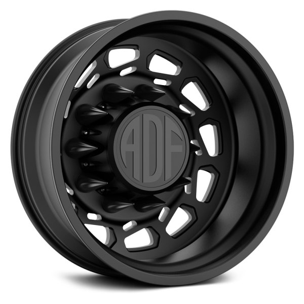 AMERICAN DESIGN FACTORY® PAYLOAD BIG RIG DUALLY Wheels - Satin Black Rims