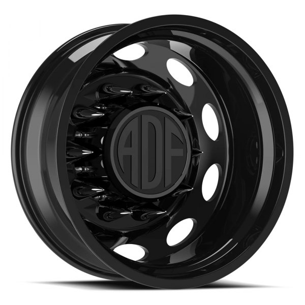 AMERICAN DESIGN FACTORY® PETERSON BIG RIG DUALLY Wheels - Gloss Black Rims