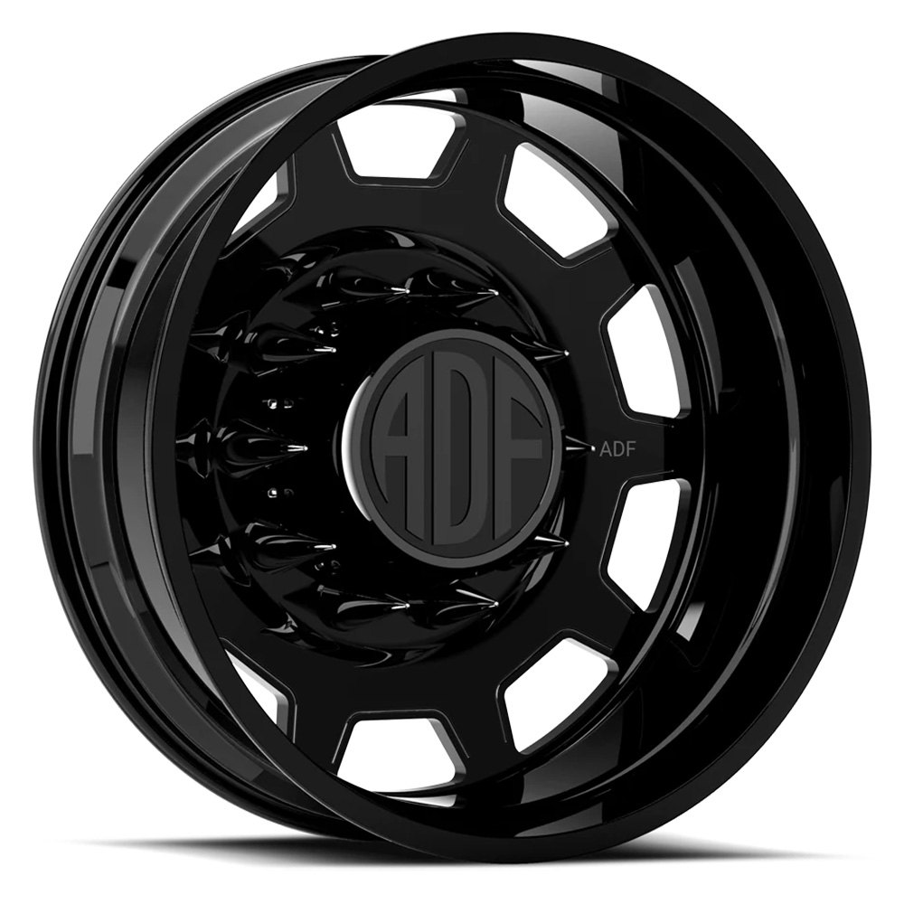AMERICAN DESIGN FACTORY® RETRO DUALLY Wheels - Gloss Black Rims