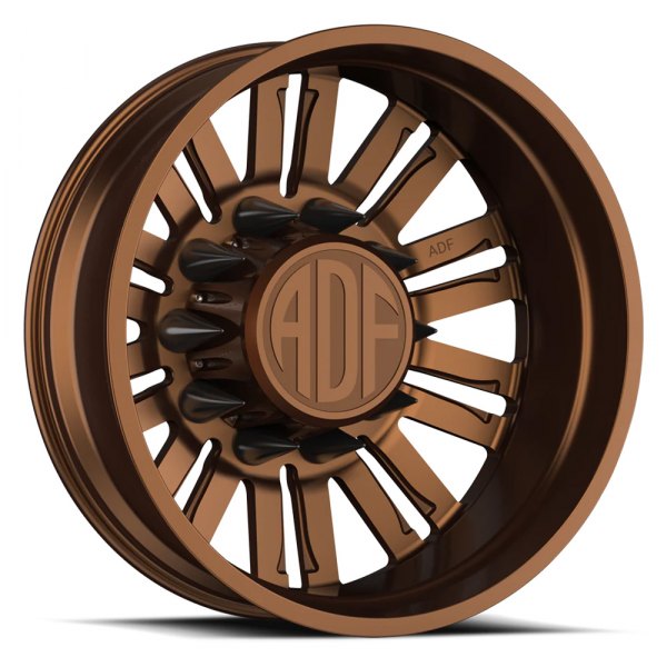 AMERICAN DESIGN FACTORY® RIPPER DUALLY Wheels - Bronze Rims