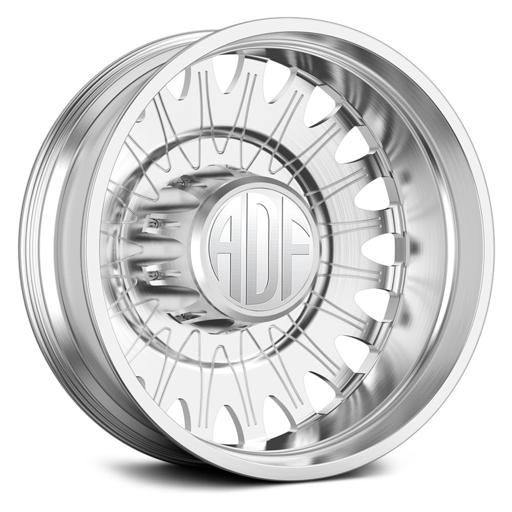 AMERICAN DESIGN FACTORY® ROULETTE DUALLY Wheels - Brushed Rims