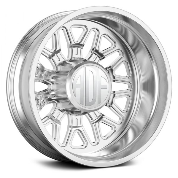 AMERICAN DESIGN FACTORY® SPORTSMAN DUALLY Wheels - Brushed Rims