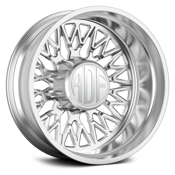 AMERICAN DESIGN FACTORY® TECHNO MESH DUALLY Wheels - Brushed Rims