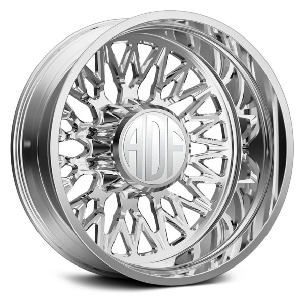 AMERICAN DESIGN FACTORY® TECHNO MESH DUALLY Wheels - Polished Rims