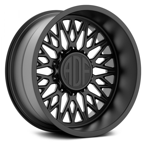 AMERICAN DESIGN FACTORY® TECHNO MESH Wheels - Satin Black Rims
