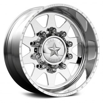 24 Inch Dually Wheels | HD Truck, Custom, Black, Chrome — CARiD.com