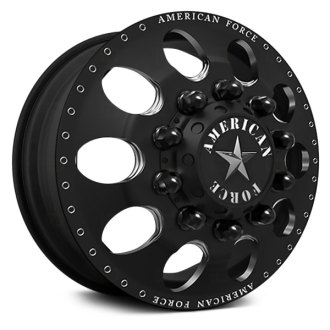 24 Inch Dually Wheels | HD Truck, Custom, Black, Chrome — CARiD.com