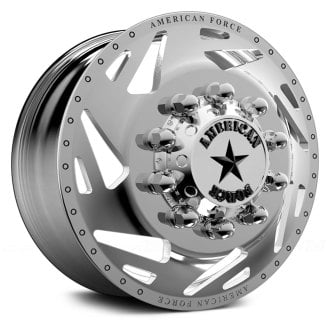 24 Inch Dually Wheels | HD Truck, Custom, Black, Chrome — CARiD.com