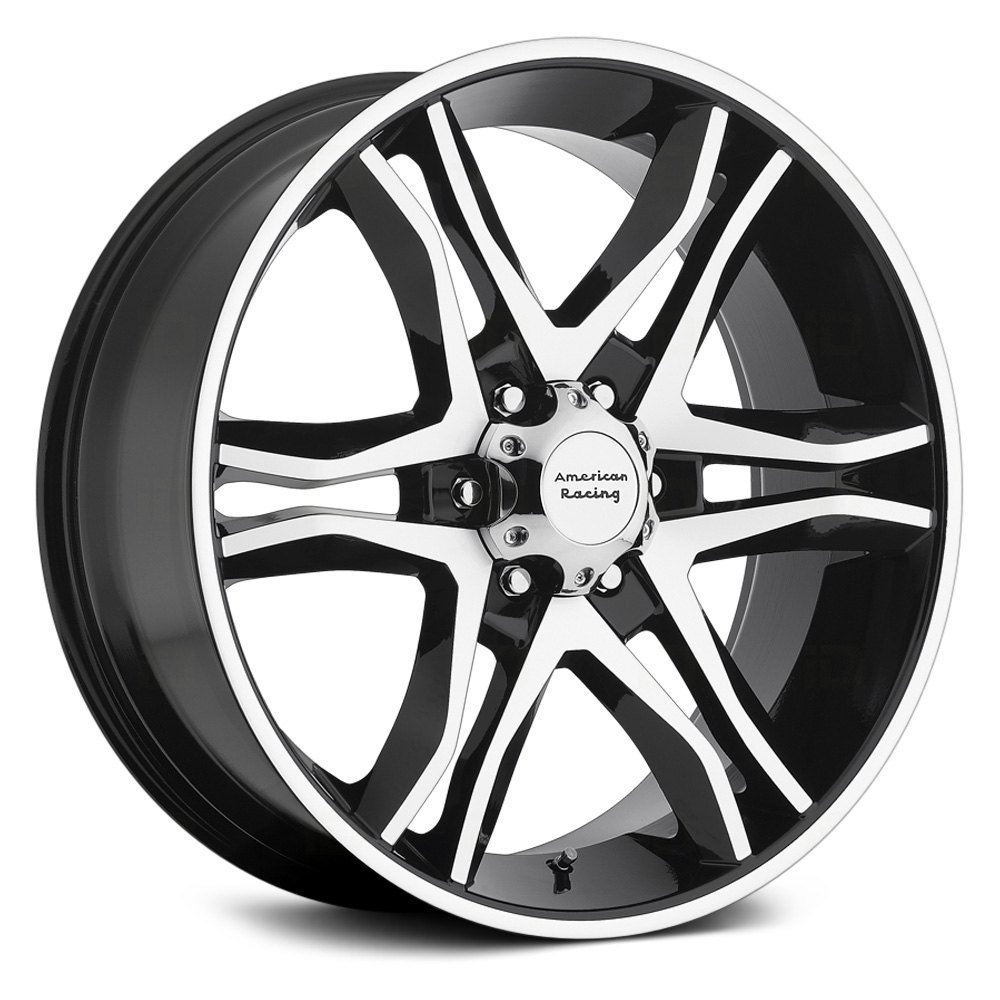 AMERICAN RACING® AR893 MAINLINE 1PC Wheels - Gloss Black with Machined ...