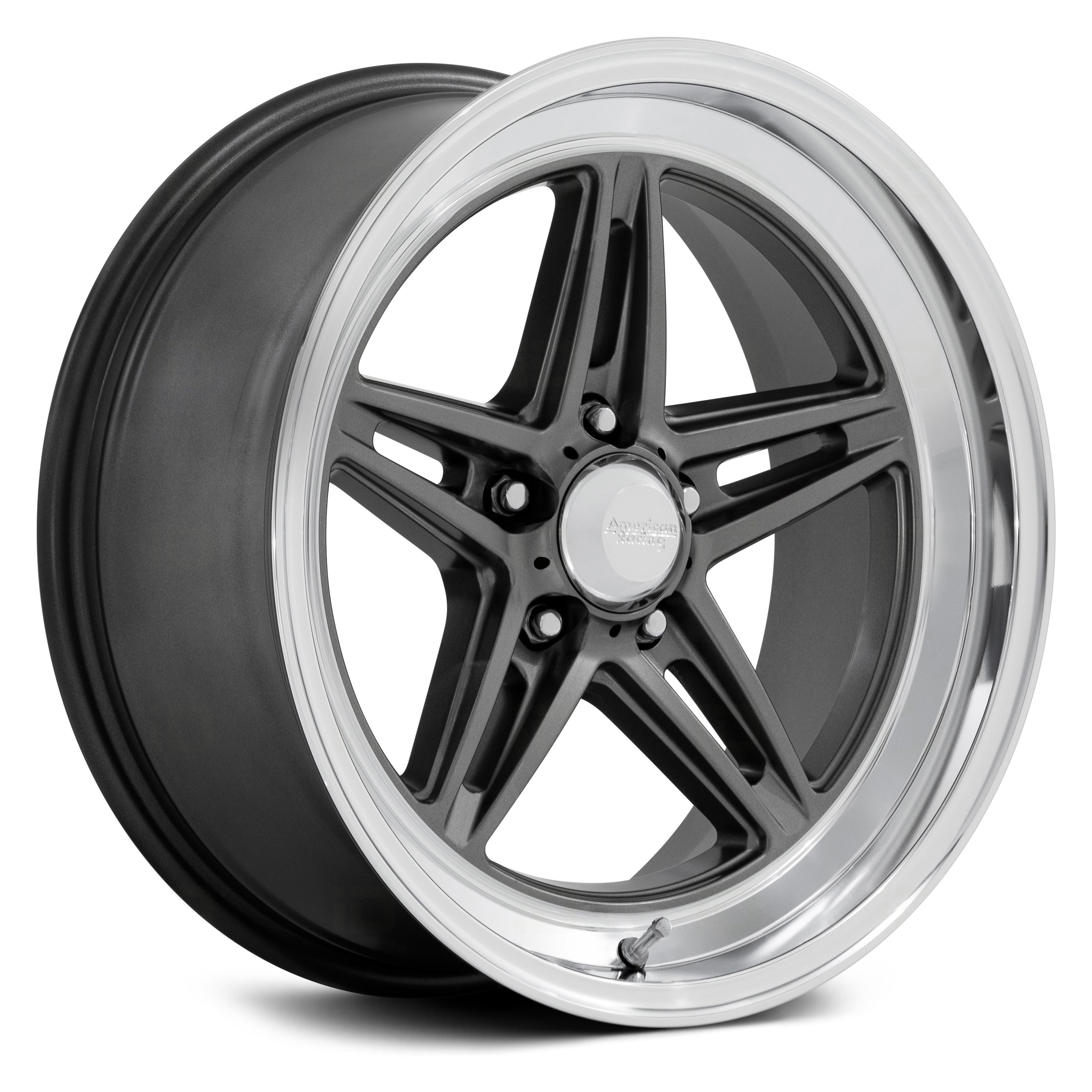 AMERICAN RACING® VN514 GROOVE Wheels - Anthracite with Diamond Cut Lip Rims