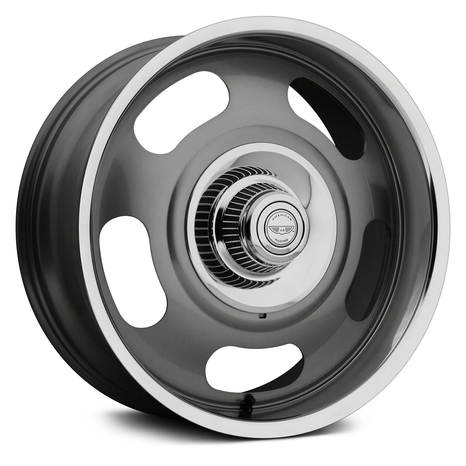 AMERICAN RACING® VN506 RALLY 1PC Wheels - Magnesium Gray Center with ...