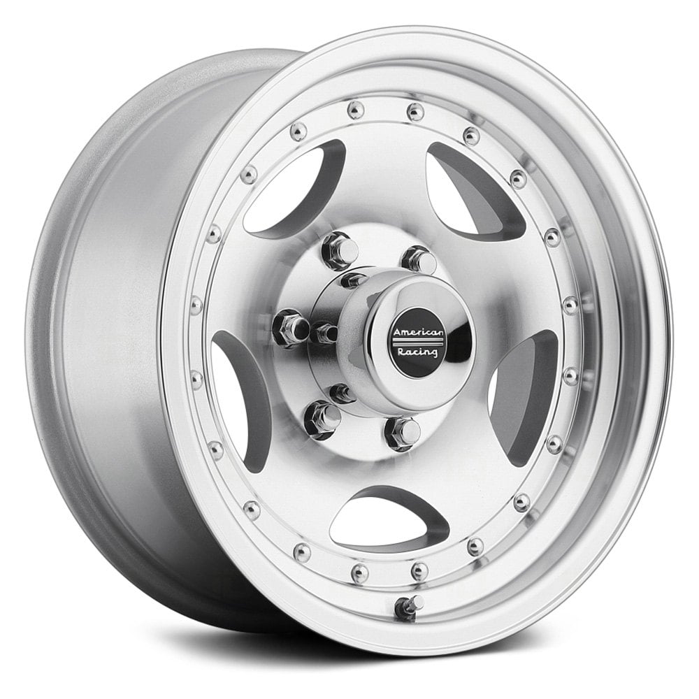 AMERICAN RACING® AR23 1PC Wheels - Machined Silver with Clear Coat ...