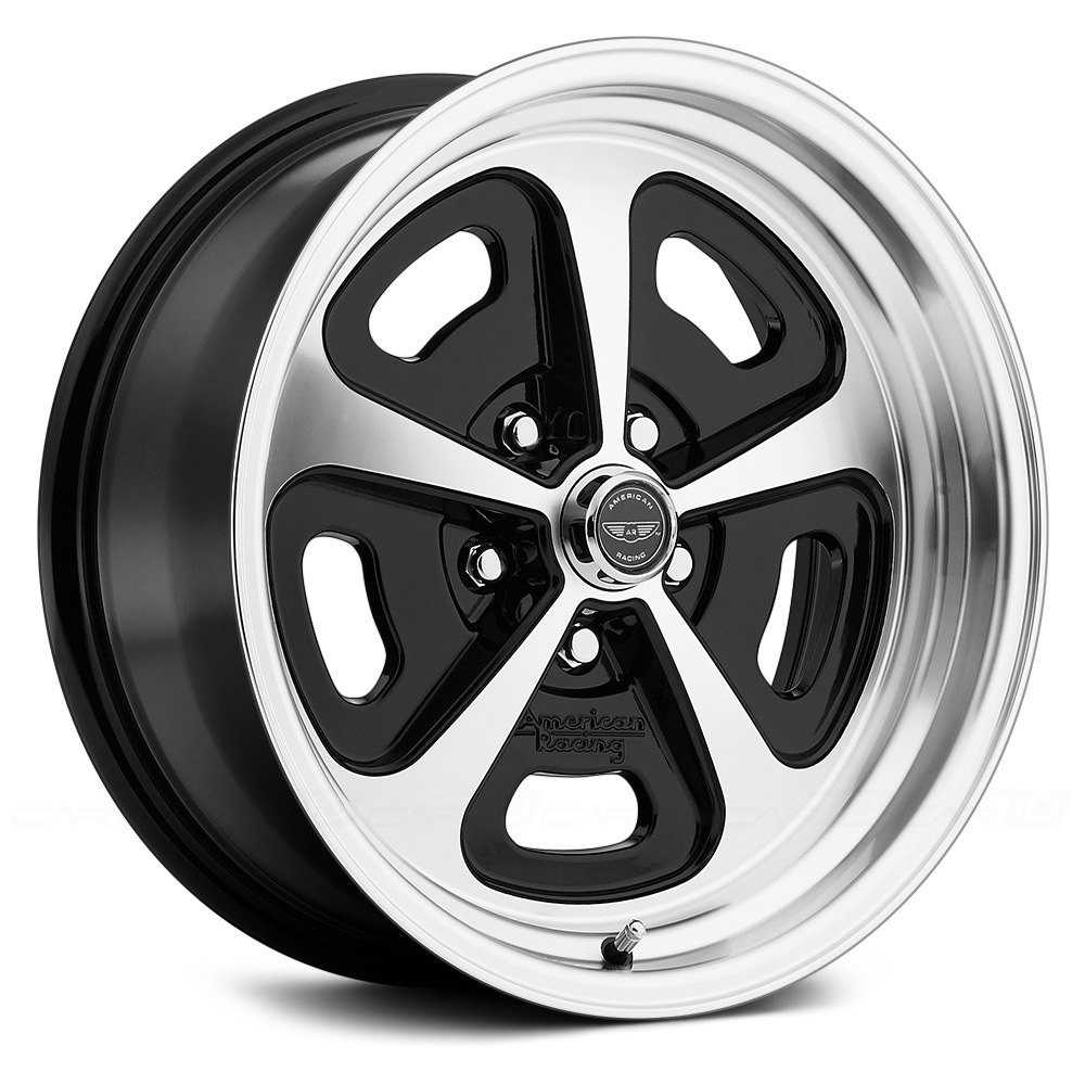 AMERICAN RACING® VN501 500 1PC Wheels - Gloss Black with Machined Face Rims