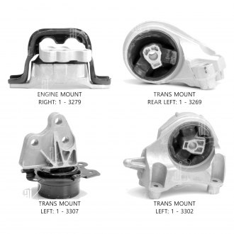 2011 Chevy Captiva Motor Mounts & Mounting Hardware | CARiD