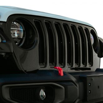Jeep Custom Grilles - Billet, Mesh, CNC, LED, Chrome, Black